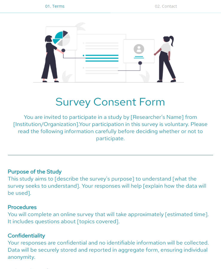 Free Online Survey Consent Form Template | 123FormBuilder